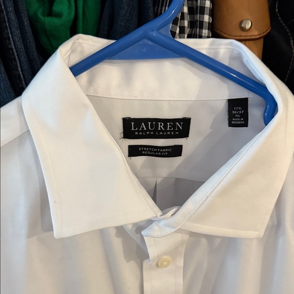 Lauren Ralph Lauren | Shirts | Lauren Ralph Lauren Classic White Dress ...